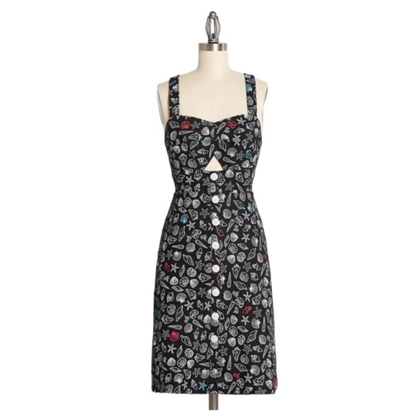 Modcloth | Dresses | Nwt Modcloth Seashore Spectacular Fit And Flare ...